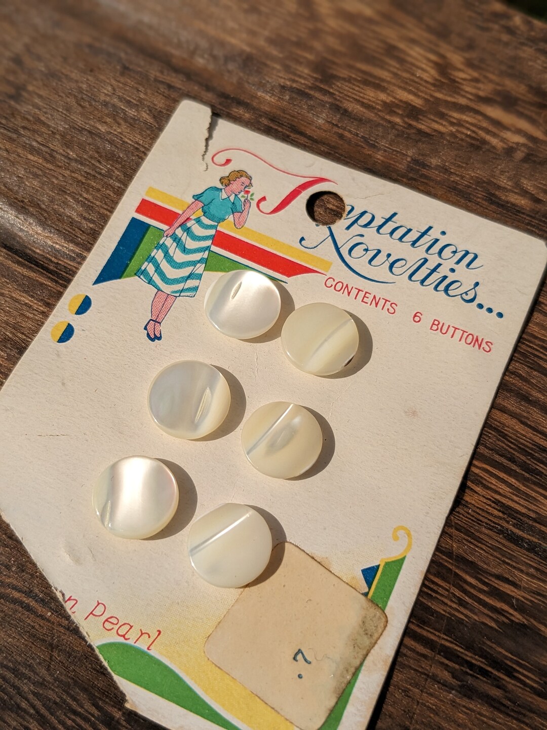 Vintage Genuine Pearl Buttons - Etsy