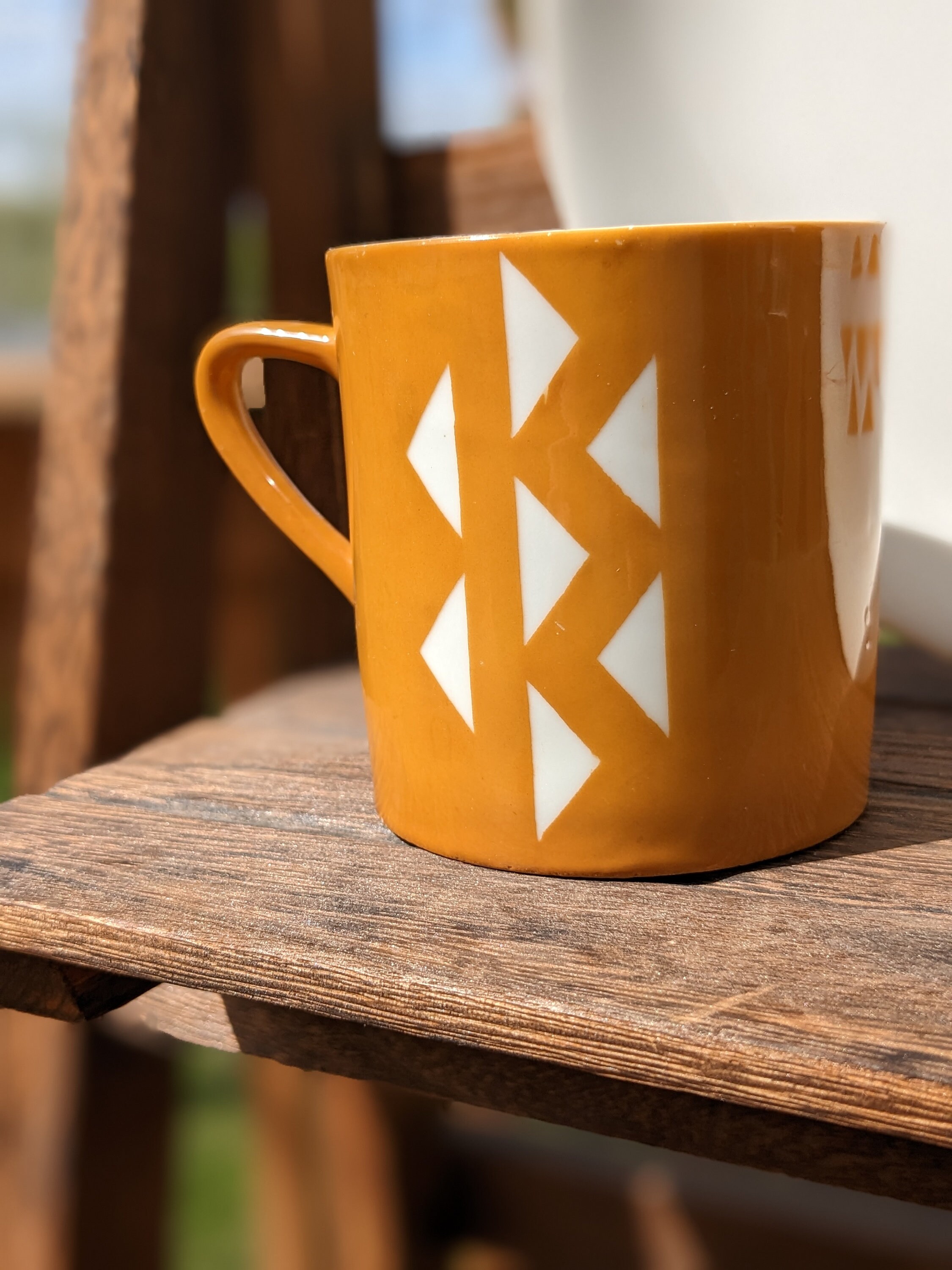 Vintage Jonas Roberts Orange Triangle Snack Set - Etsy