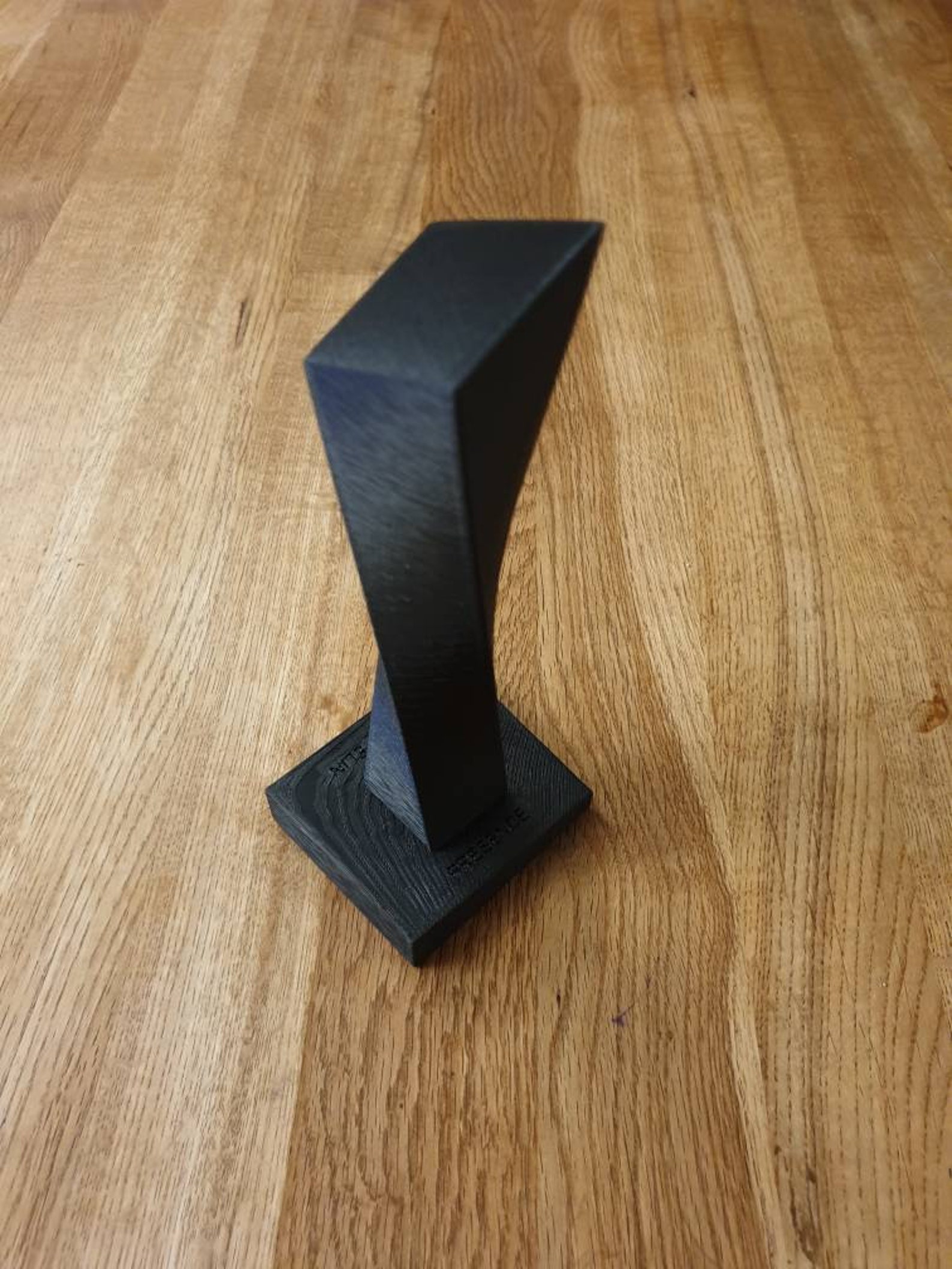 Led Zeppelin the Object Sculpture 3D Printed Model Rock Band Black ...