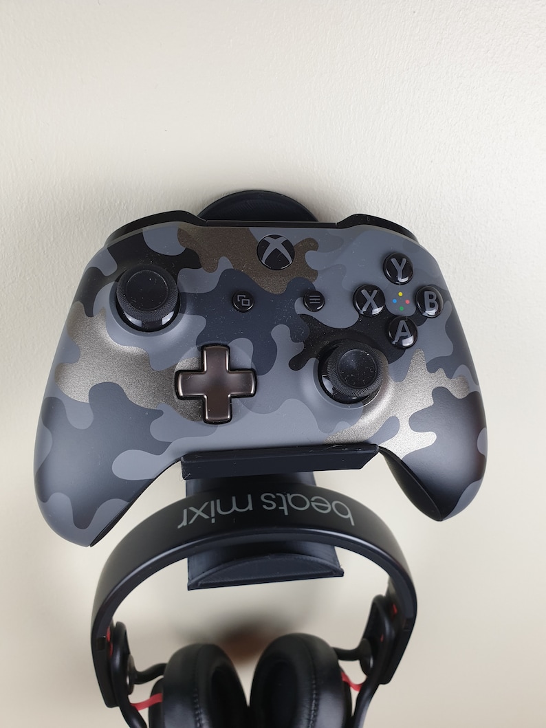 XBOX PS4 PS5 Stand Wall Mount Controller & Headset Holder Dock Display ...