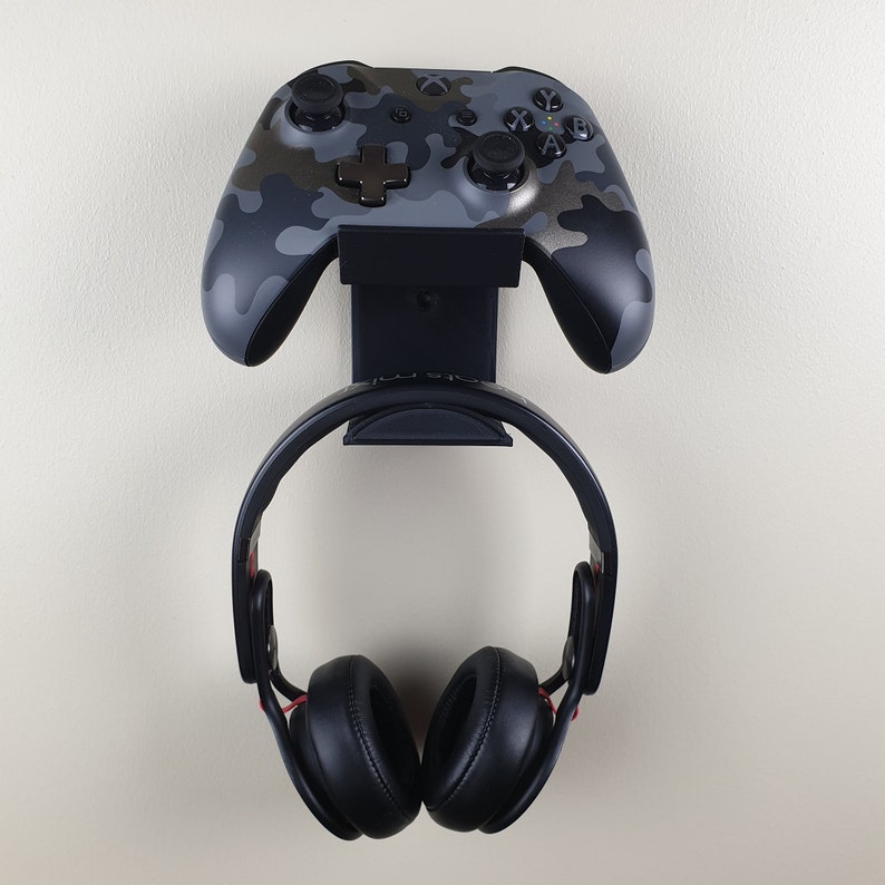 XBOX PS4 PS5 Stand Wall Mount Controller & Headset Holder Dock Display ...
