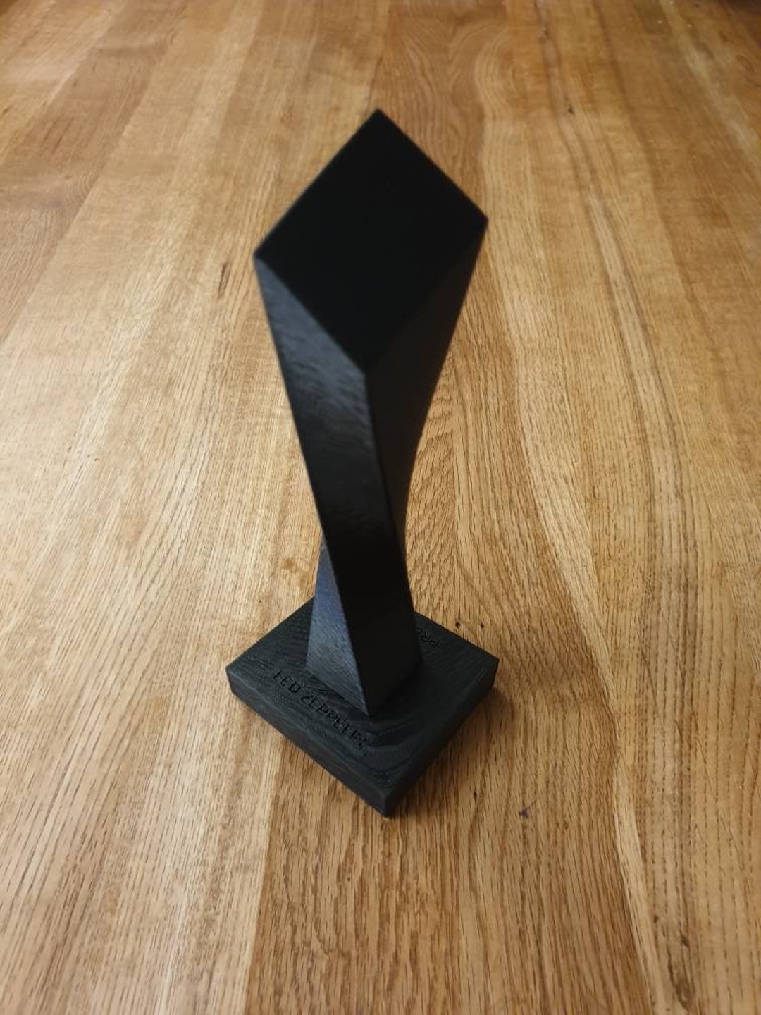 Led Zeppelin the Object Sculpture 3D Printed Model Rock Band Black ...