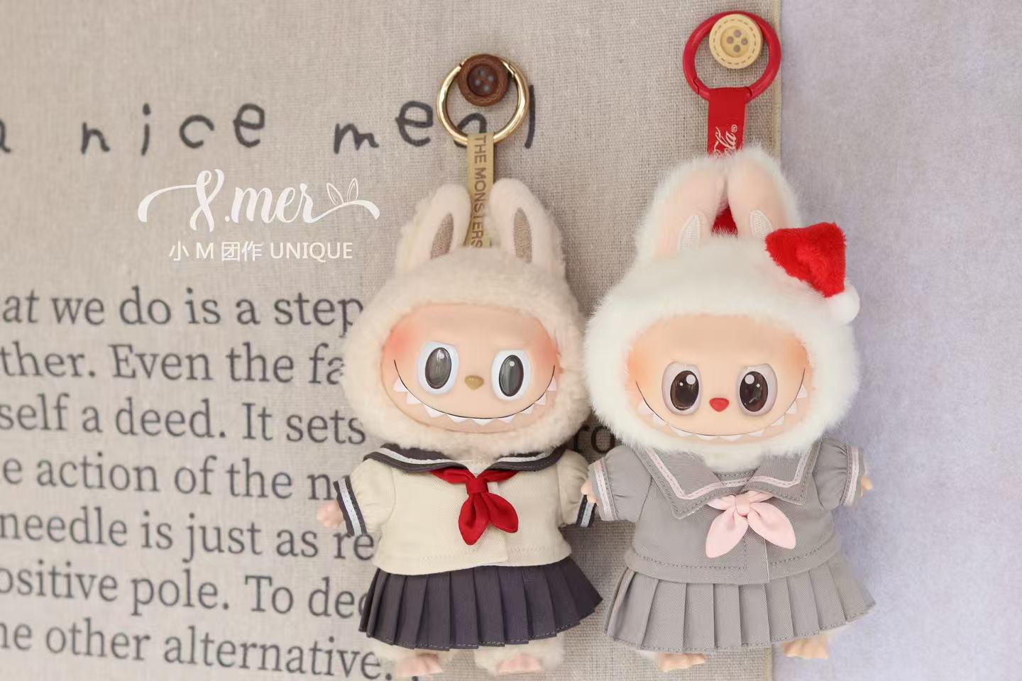 LABUBU STANDING & Sitting Macaron Doll Clothes Pattern- Love Letter-no ...