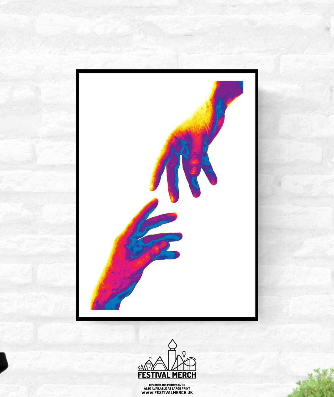 Heartstopper Inspired Rainbow Print Hands Photography LGBTQI Pride Wall ...