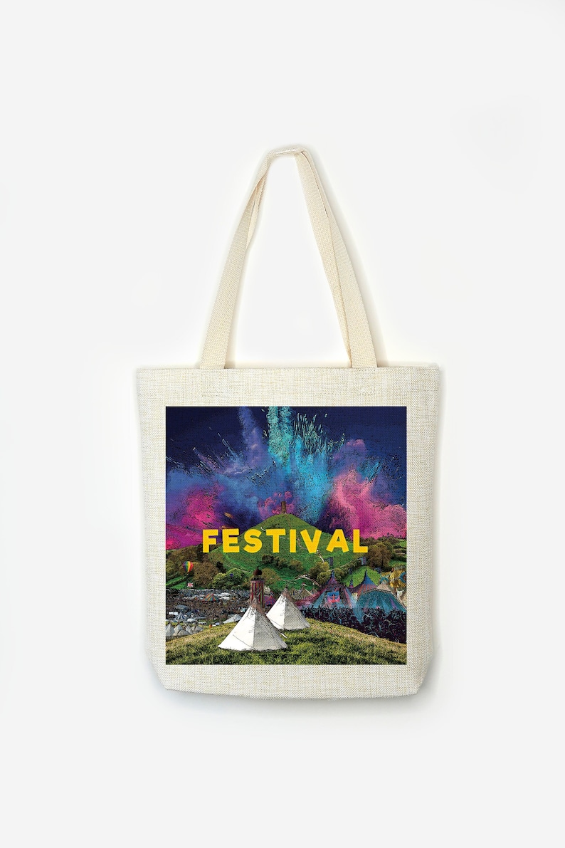 Premium Glastonbury Festival High Quality Music Festival Bag Premium ...