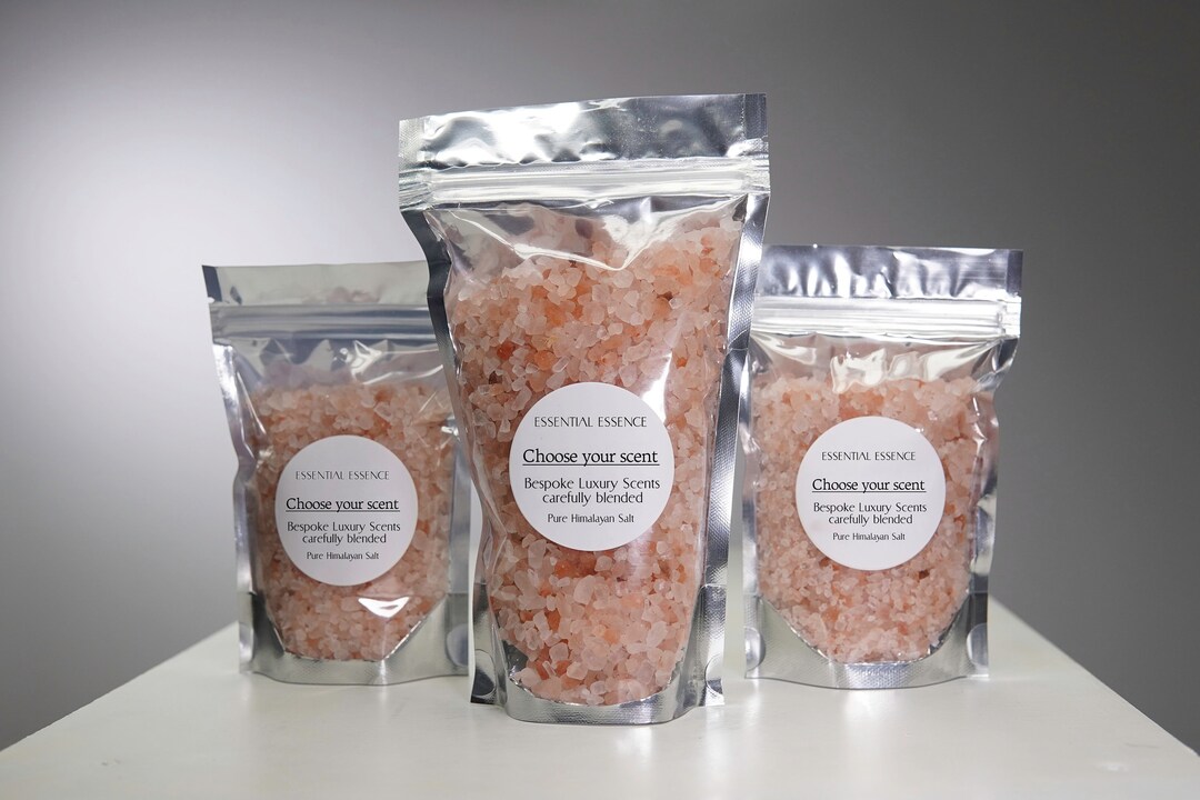 48 Scents Available - 100% Pure Coarse Pink Himalayan Salt - Luxury ...
