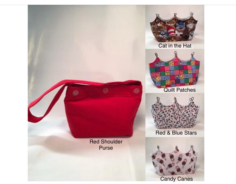 Shoulder Body Purse, Fall/winter Cloth Purse, Handcrafted Purse ...