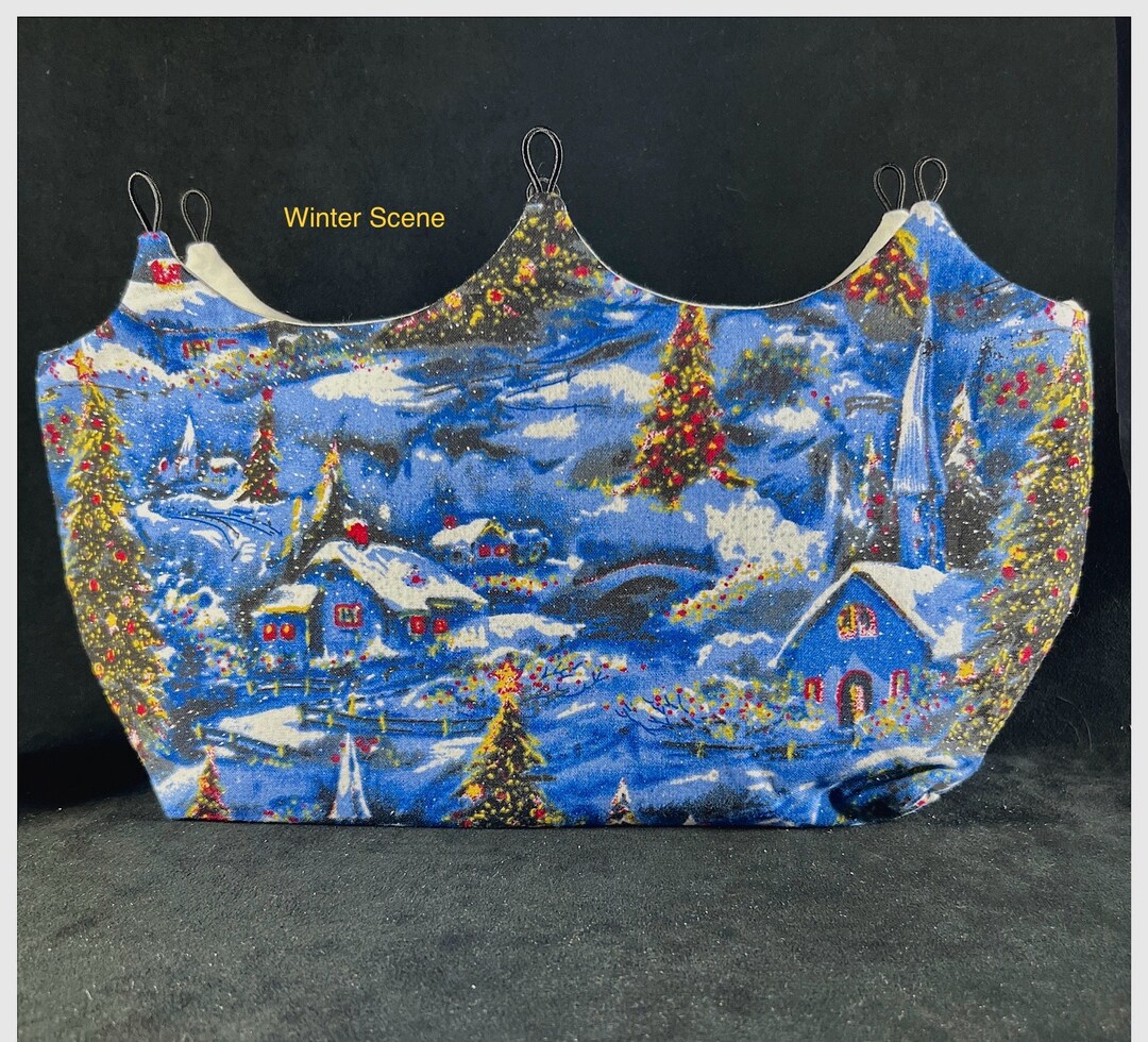Changeable Christmas Purse Cover, Christmas Bag Cover, Purse Cover, Bag ...