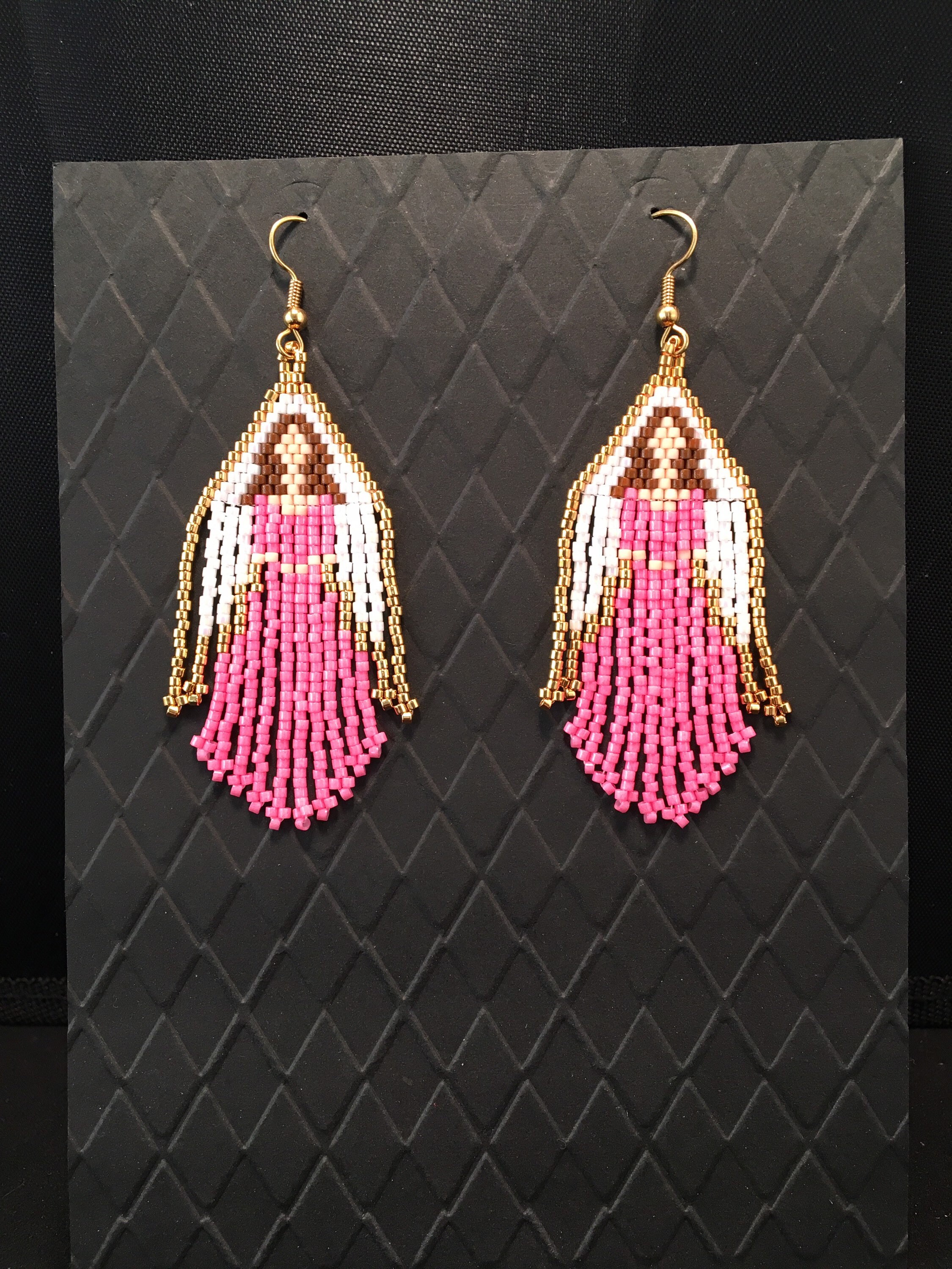 Angel Earrings Angel Fringe Earrings Angel Dangle Earrings - Etsy