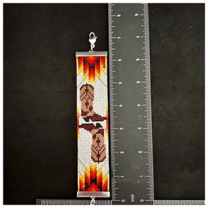 Cowboy Boot Loom Bracelet, Cowboy Boot Beaded Bracelet, Western ...