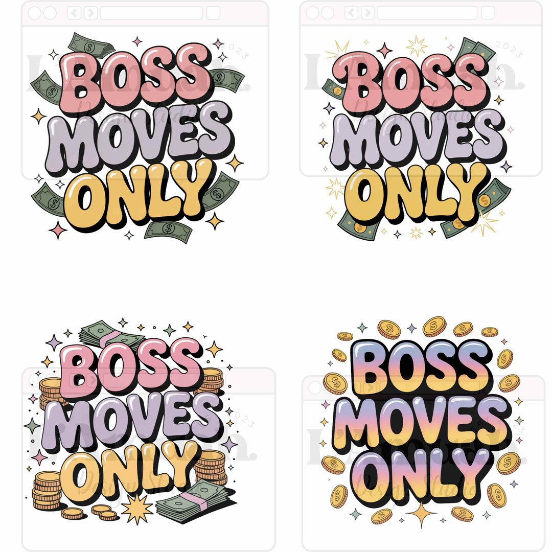 Boss Move Only Png File - Etsy