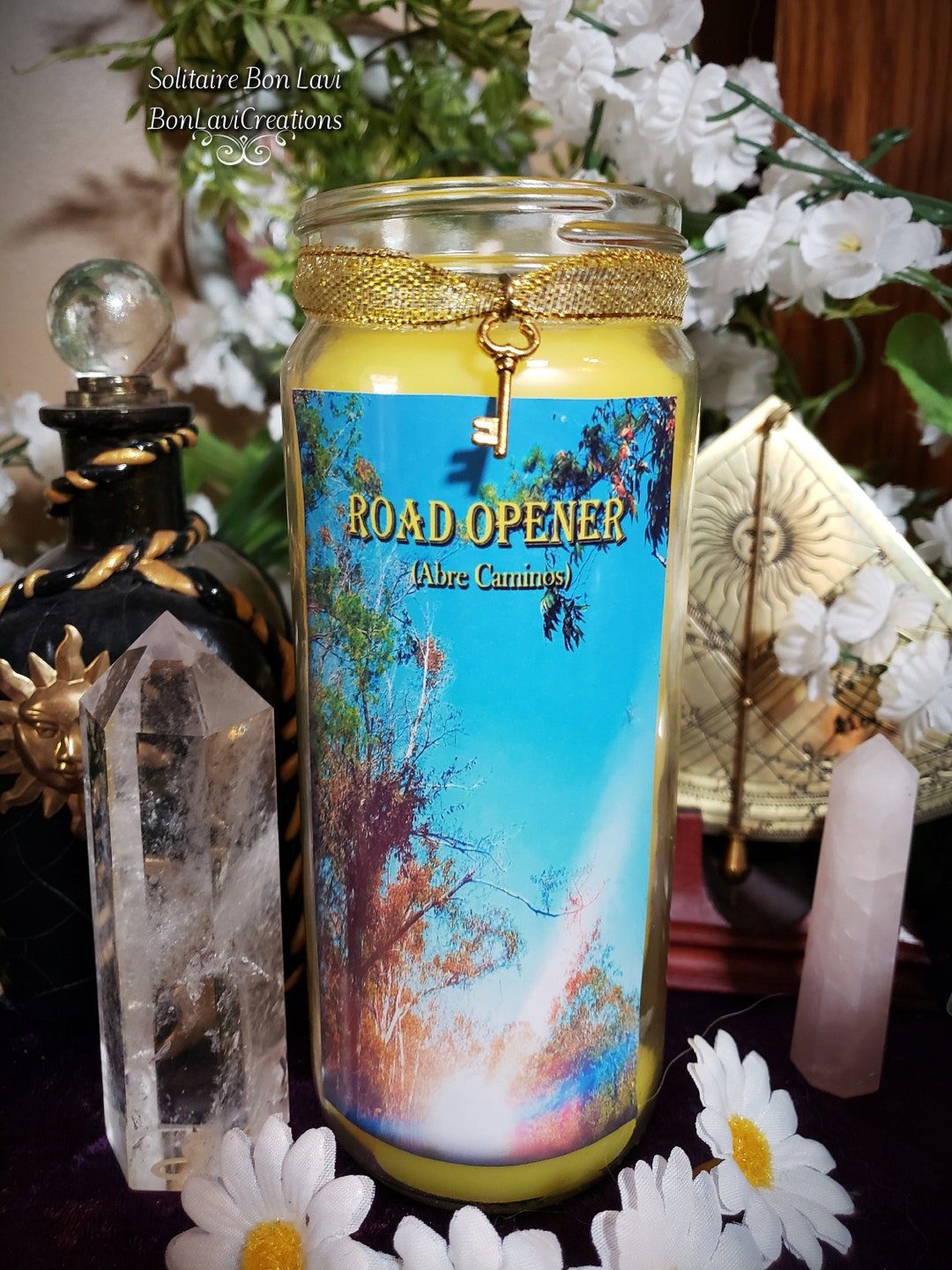 ROAD OPENER CANDLE -abre Caminos Jar Candle Regular Size With Lid ...