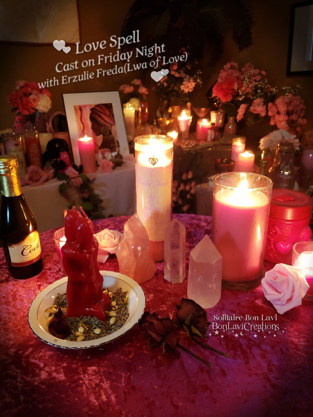 VOODOO LOVE SPELL Friday Night Love Spell With Erzulie Freda (lwa of ...