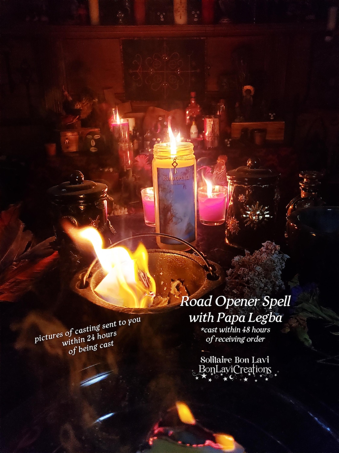 Road Opener Papa Legba Ritual Spell and Candle Burning Service ...