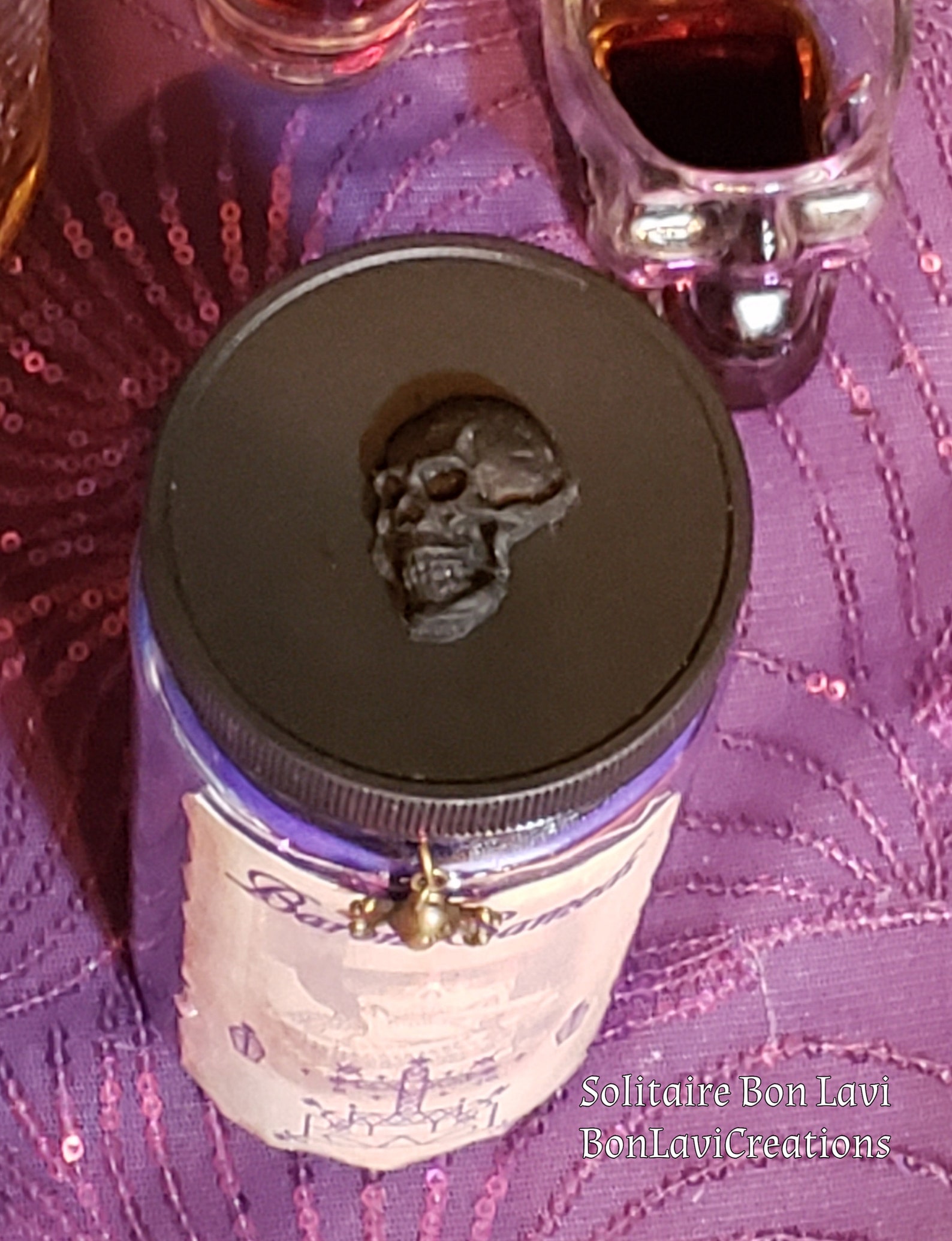 BARON SAMEDI Conjure Candle With Lid Voodoo Hoodoo Pagan | Etsy