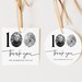 100th Birthday Favor Tags, 100th Thank You Tags, Look Who's 100, 100th ...