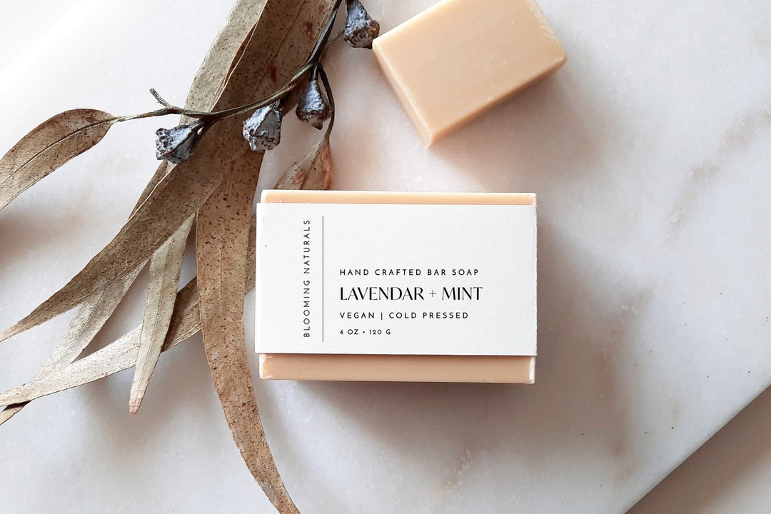 Minimalist Soap Label Template, Soap Packaging, Editable Soap Label ...