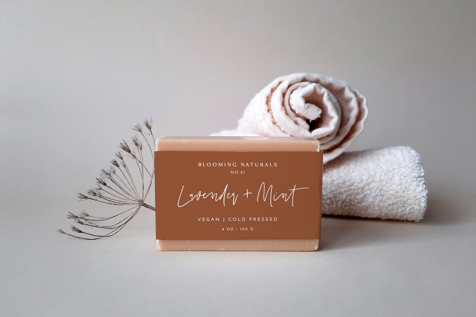 Terracotta Soap Label Template Modern Soap Packaging - Etsy