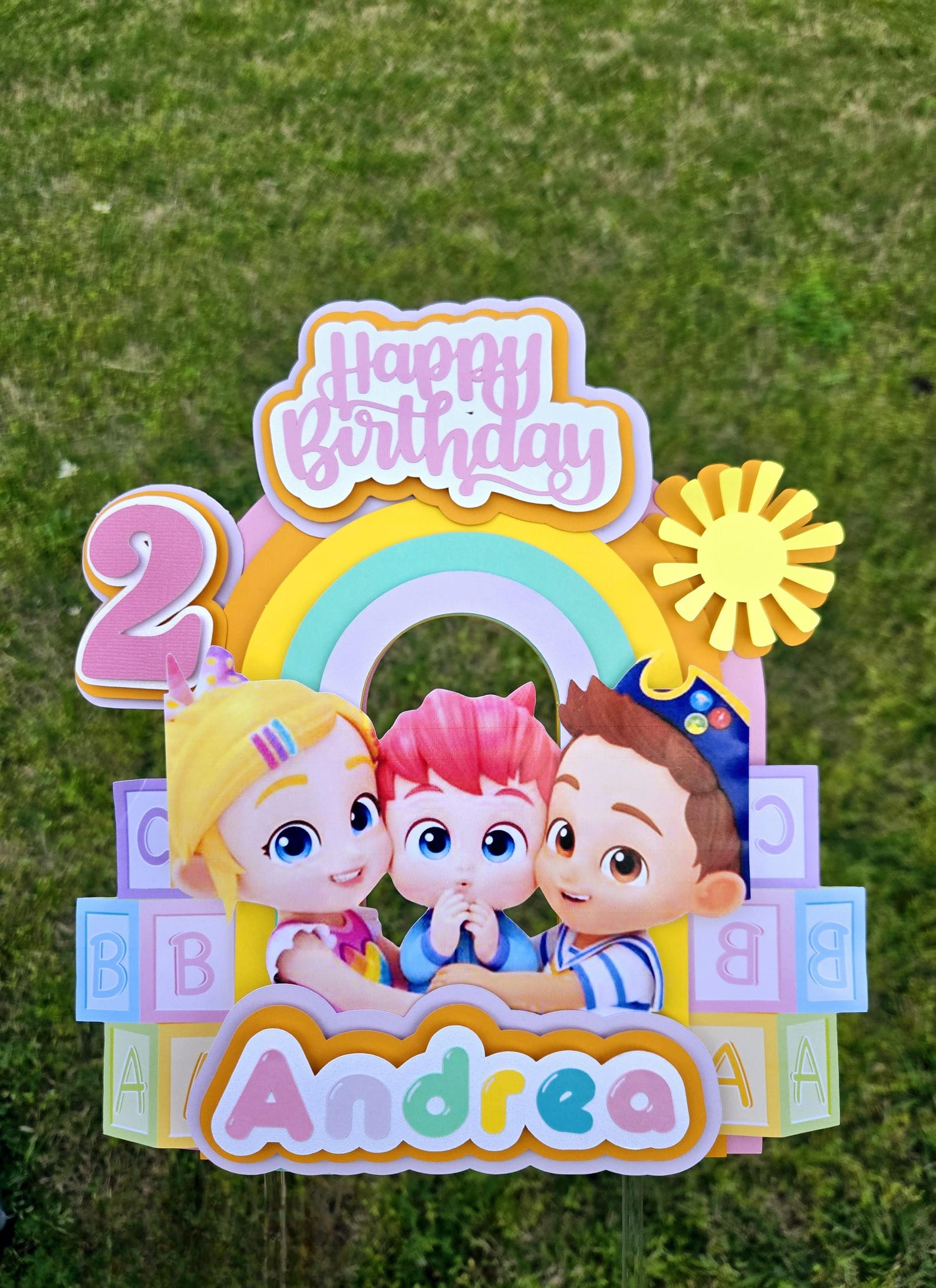 Bebefinn Birthday Cake Topper: Party Decoration - Etsy