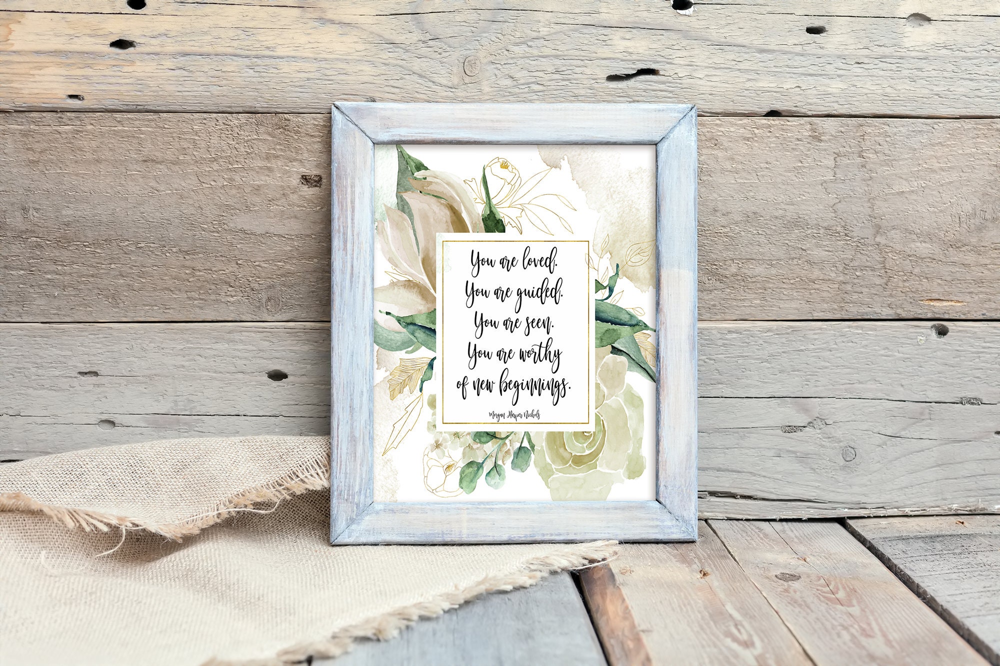 You Are Loved You Are Guiding You Are Seen Morgan Harper - Etsy