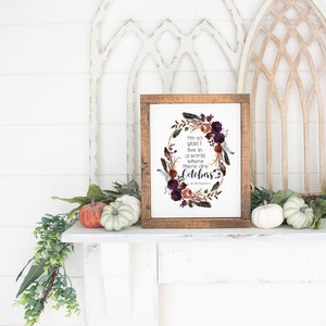 World Where There Are Octobers Anne of Green Gables / Fall - Etsy