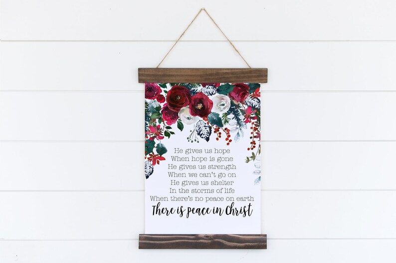 There is Peace in Christ LDS Digital Download / LDS Printable - Etsy