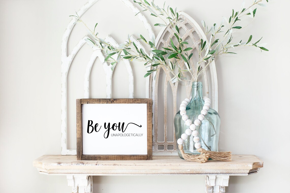 Be You Unapologetically Quote / Inspirational Printable Wall - Etsy