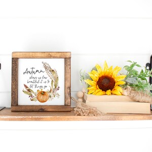 Autumn Shows Us How Beautiful It is to Let Things Go / Fall - Etsy