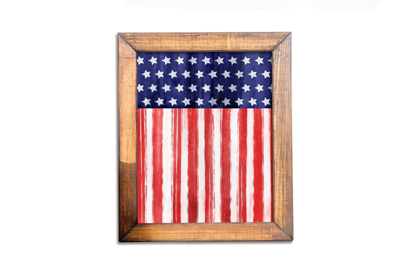 American Flag / 4th of July Printable Wall Art / Stars & | Etsy