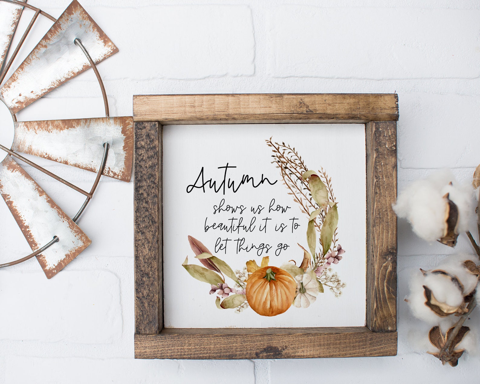 Autumn Shows Us How Beautiful It is to Let Things Go / Fall - Etsy