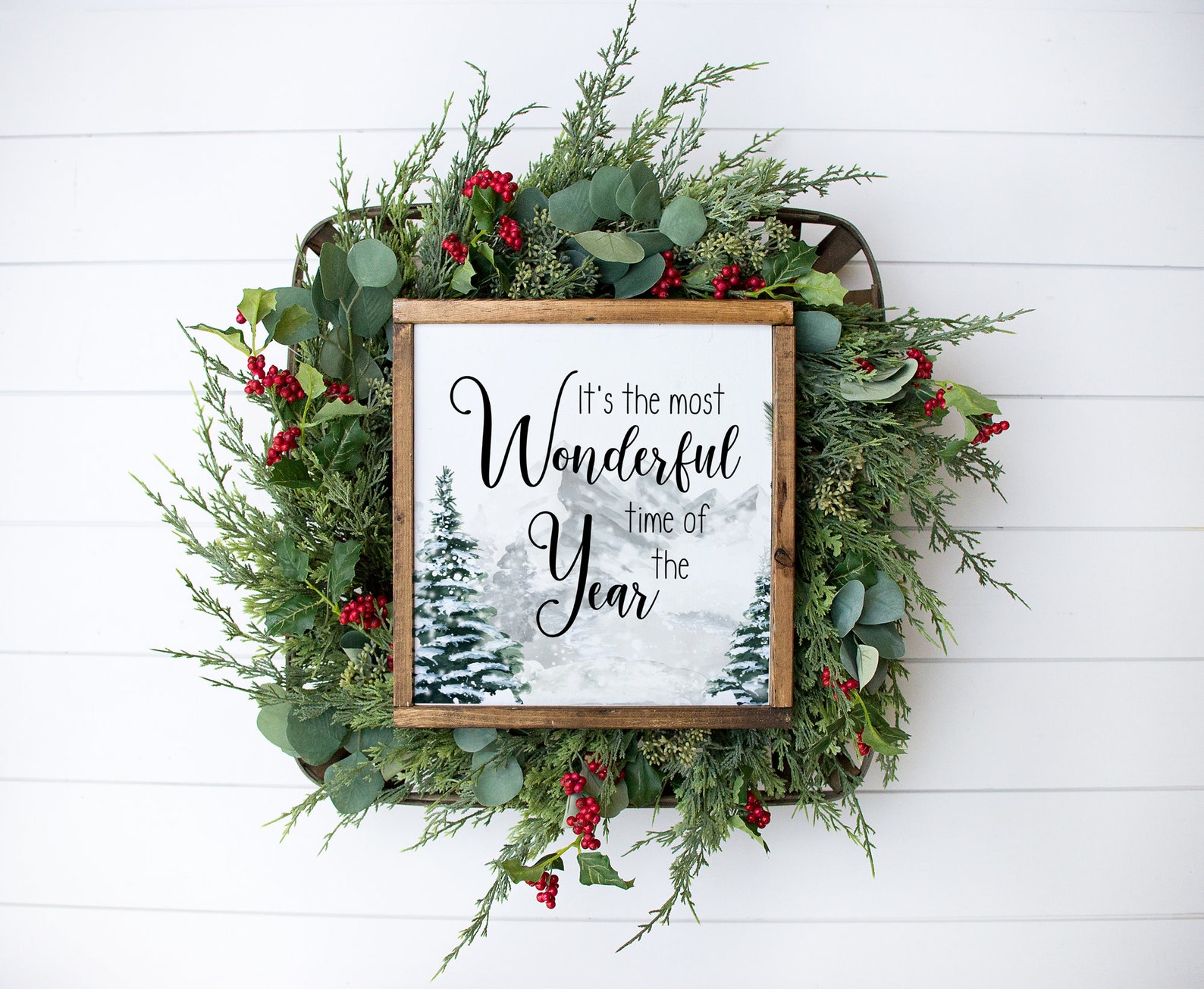 It's the Most Wonderful Time of the Year / Christmas - Etsy