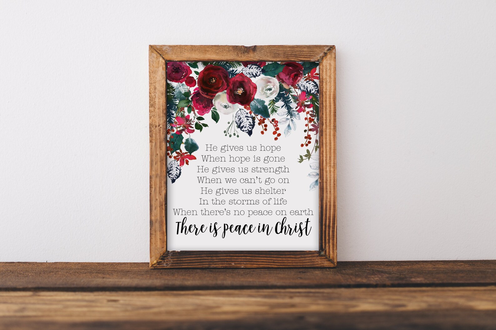 There is Peace in Christ LDS Digital Download / LDS Printable | Etsy