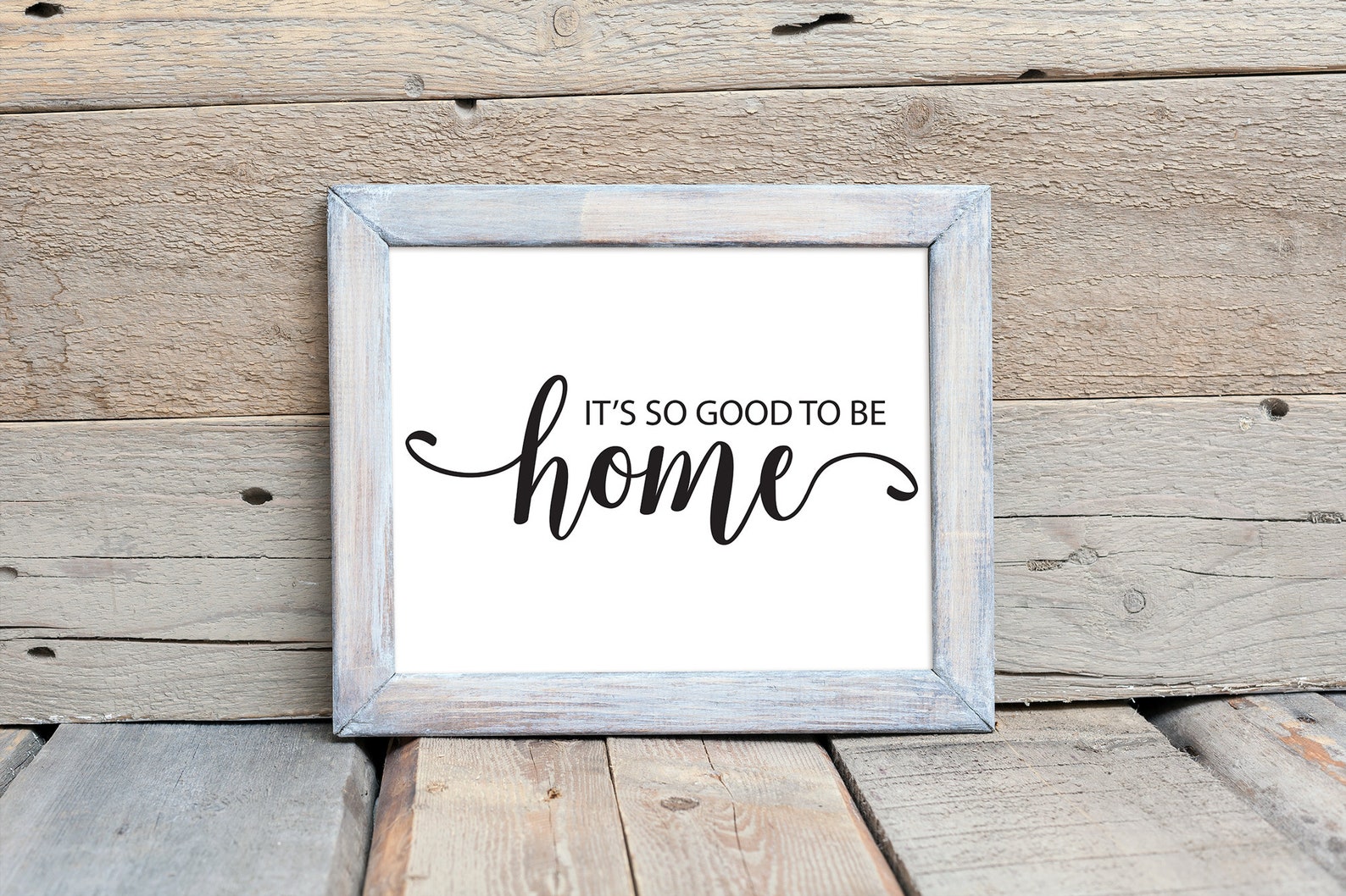It's so Good to Be Home / Home Printable Wall Art / Good | Etsy