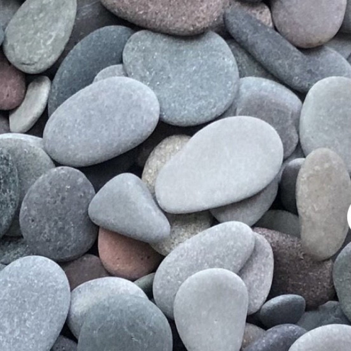 Craft Pebbles. Selection of Natural Shaped/coloured Pebbles | Etsy