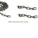Stainless Steel Chain. 3mm Links Choice of Length. Ant-rtst and Food ...