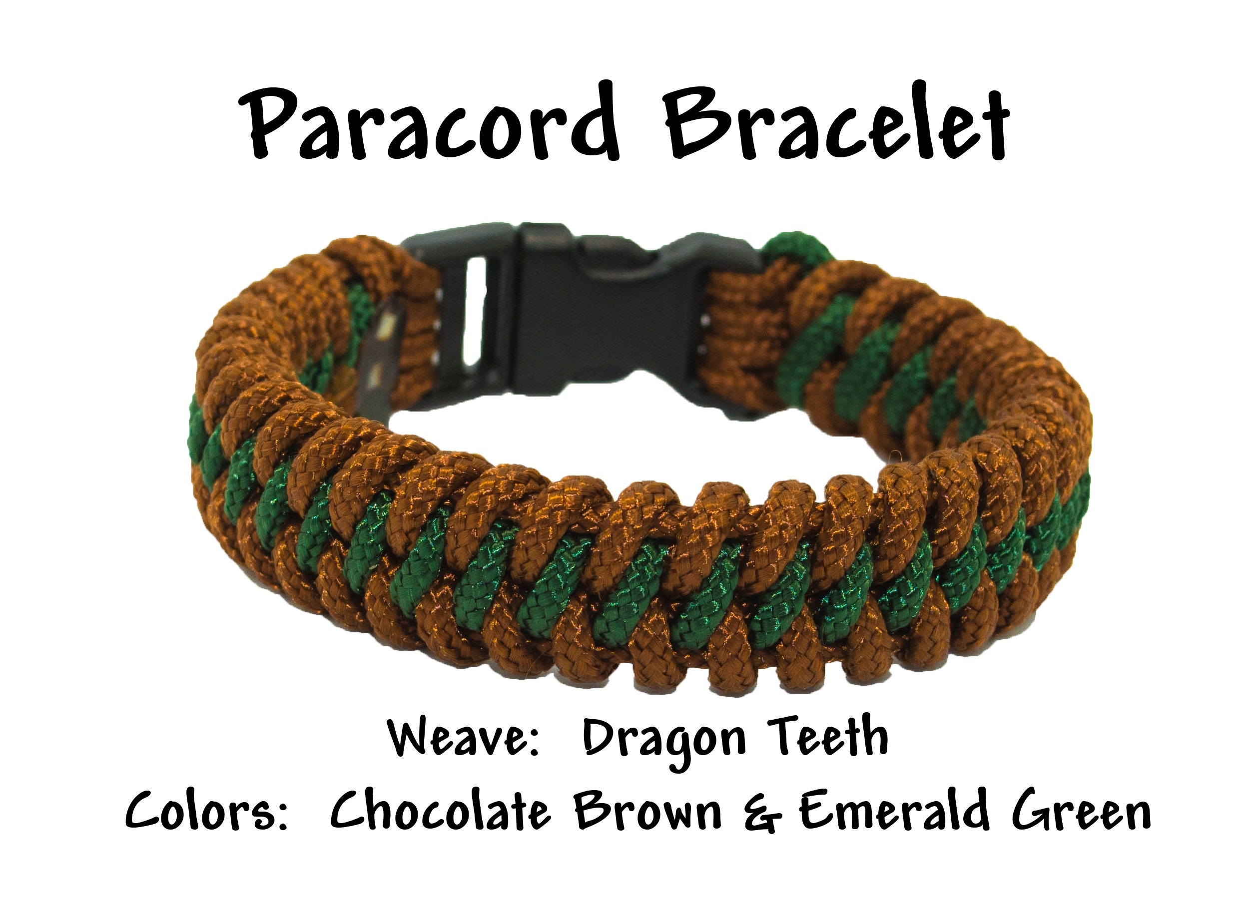 Paracord Bracelet Dragon Teeth Weave Any Size 2.99 - Etsy UK