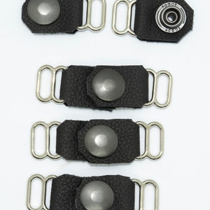 Leather Vest Extender Tabs (set of 4) - Etsy