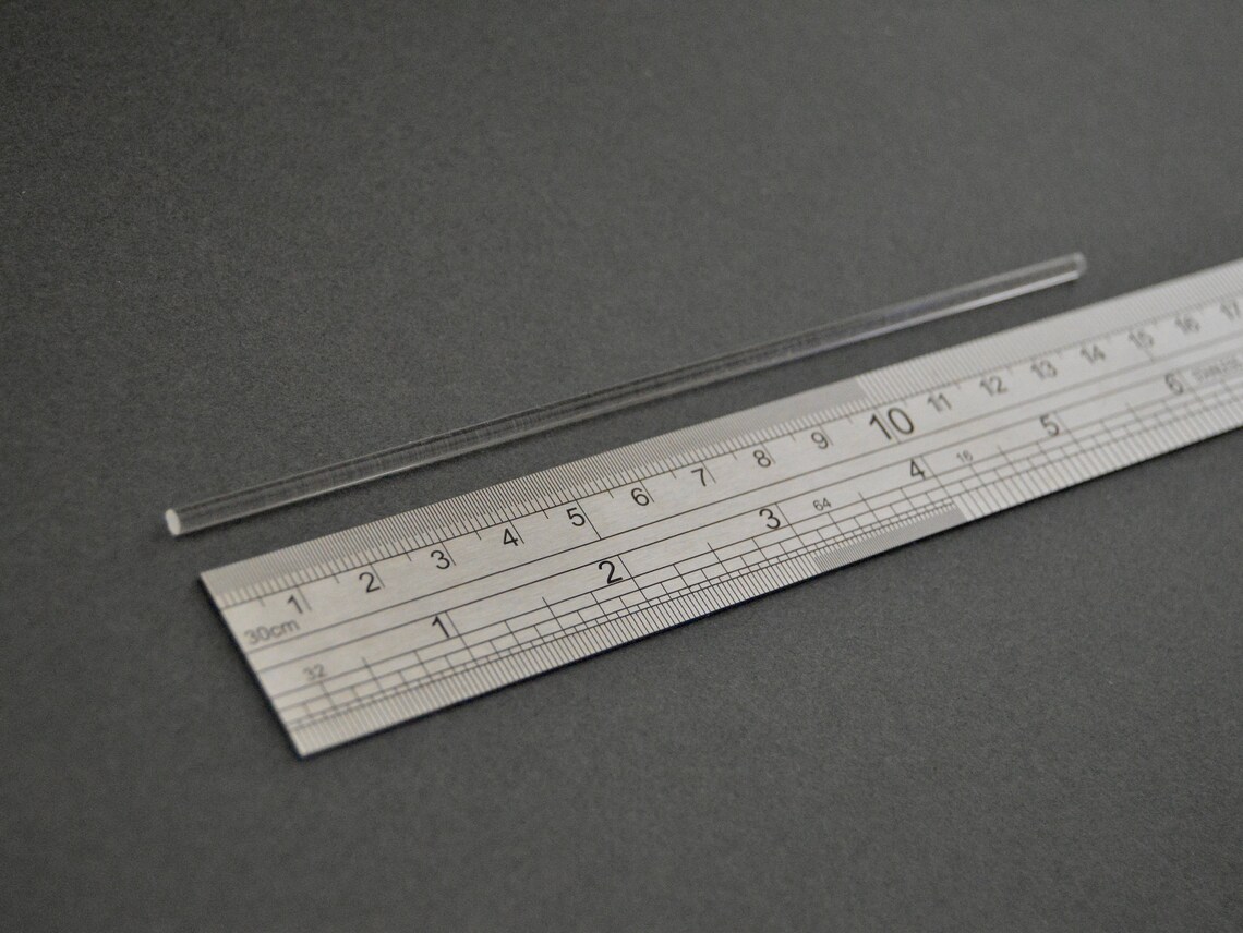 Clear Cake Topper Sticks 3mm by 150mm, Clear Acrylic Sticks, Cake Pop ...