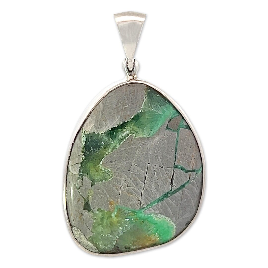 Wavellite Stone Pendant Necklace by Stones Desire - Etsy