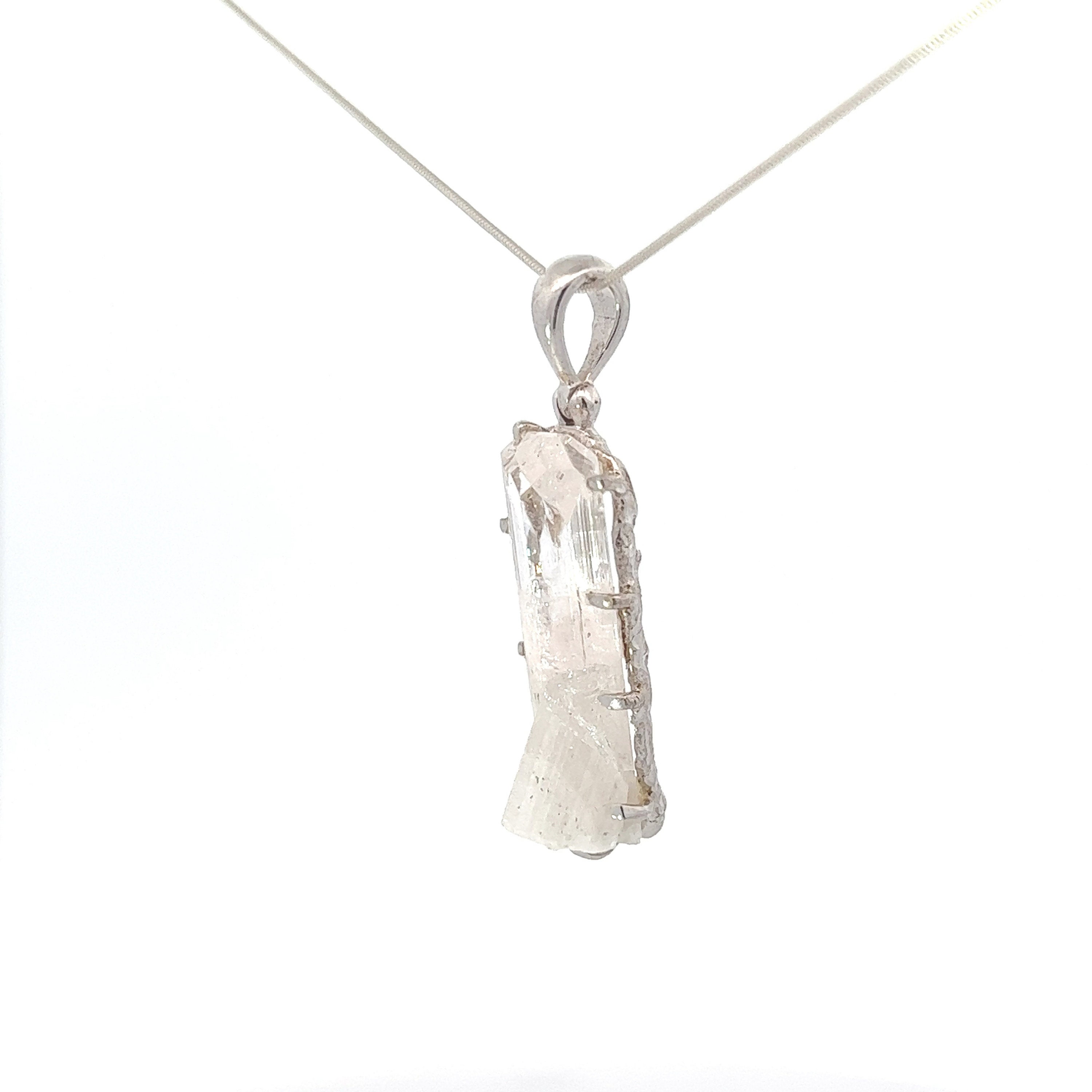 Starborn Danburite Pendant Necklace 22 Clear - Etsy