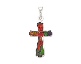 Ammolite Pendant - Etsy