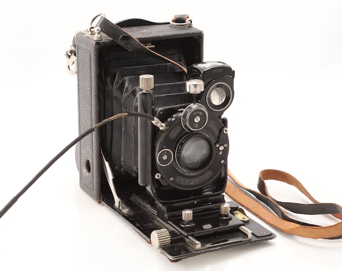 ICA Ideal Model 111 Folding Plate Camera With Film Back Dresden ...