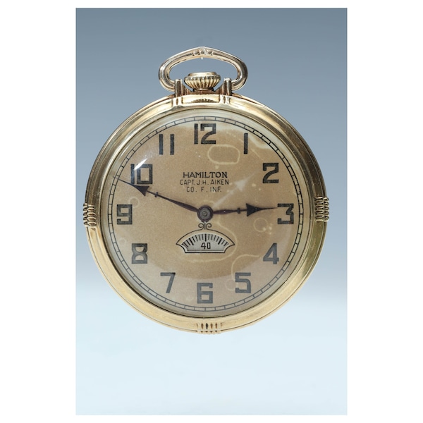 Hamilton Pocket Watch - Etsy