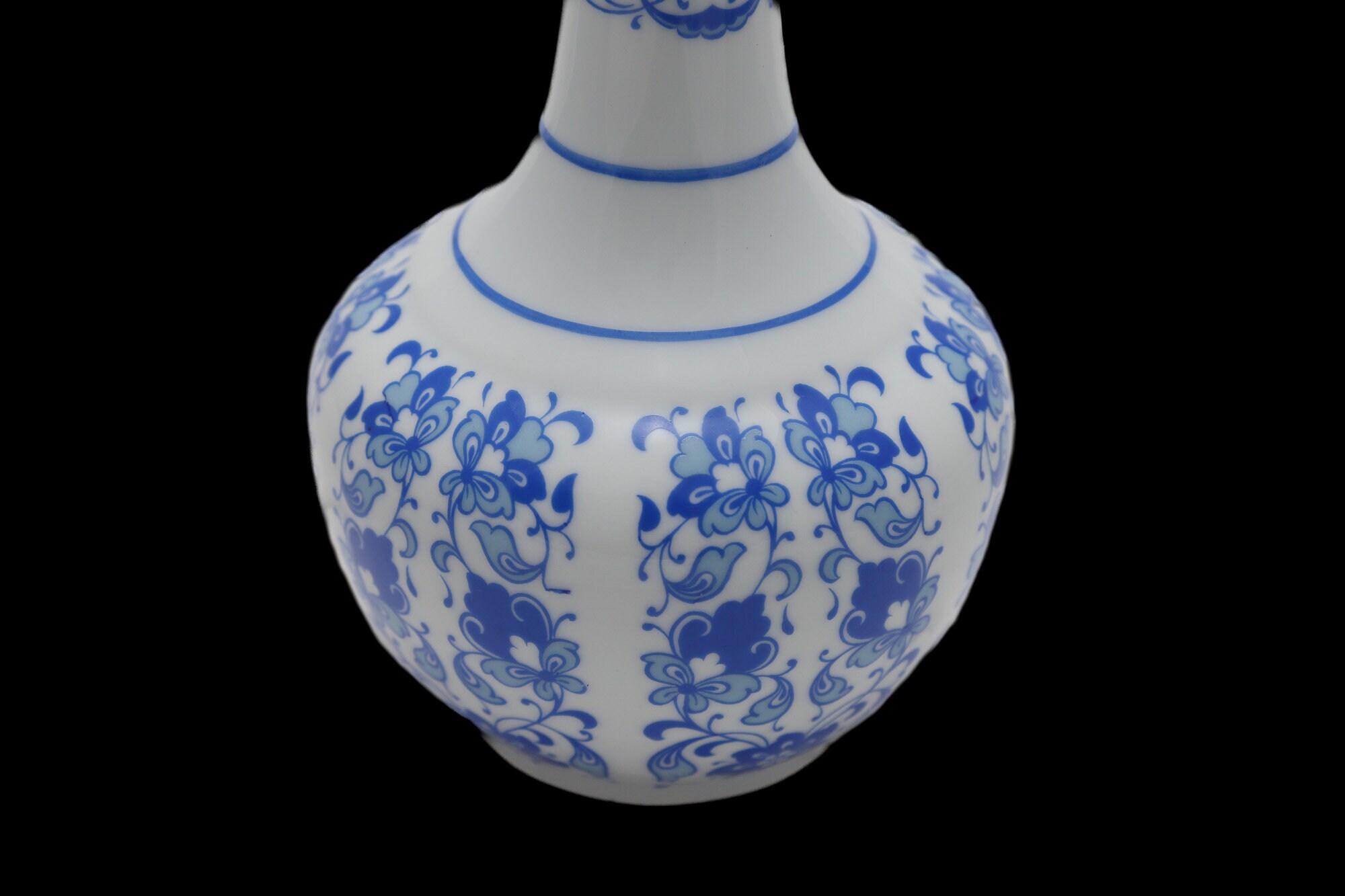 Turkish Vase Kutahya Porselen Blue and White With Presentation Box - Etsy