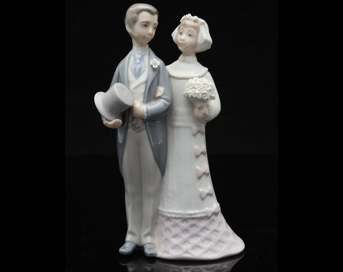 Lladro Wedding Couple Bride and Groom Porcelain Figurine #4808 - Etsy