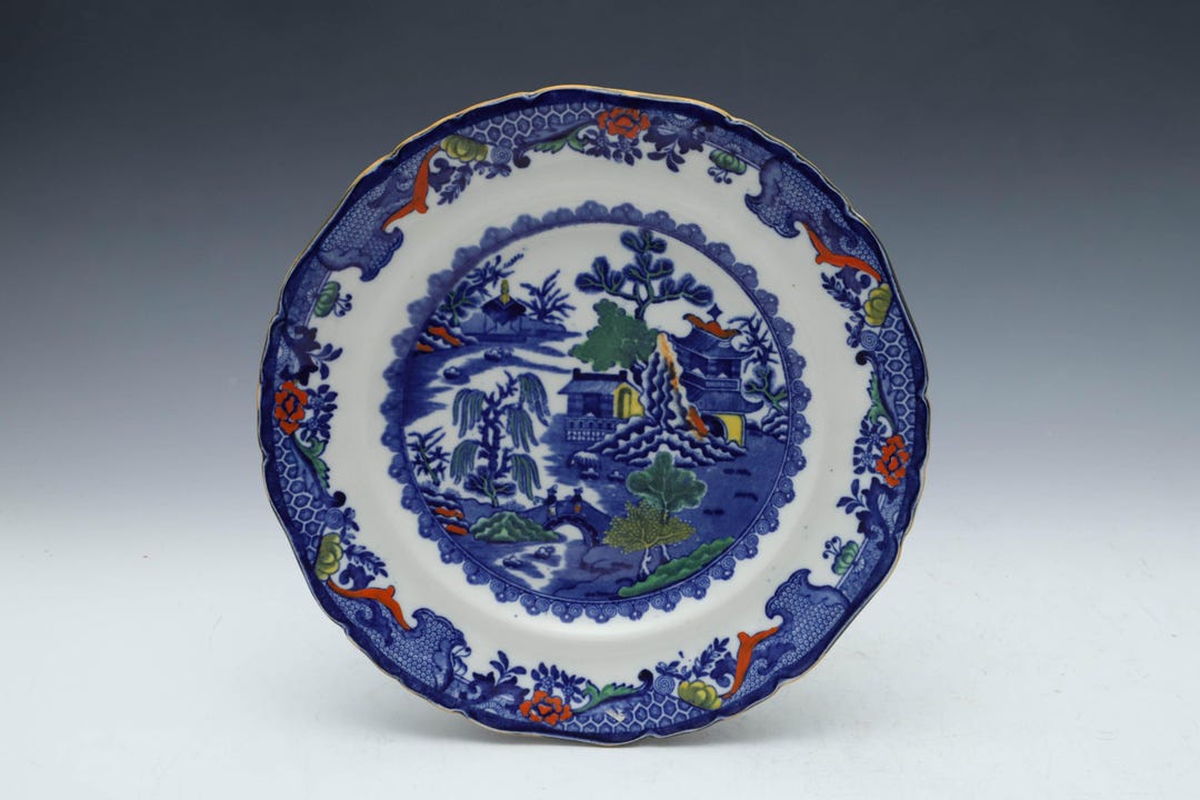 Masons Ironstone China England Blue Willow Plate 19th Century - Etsy