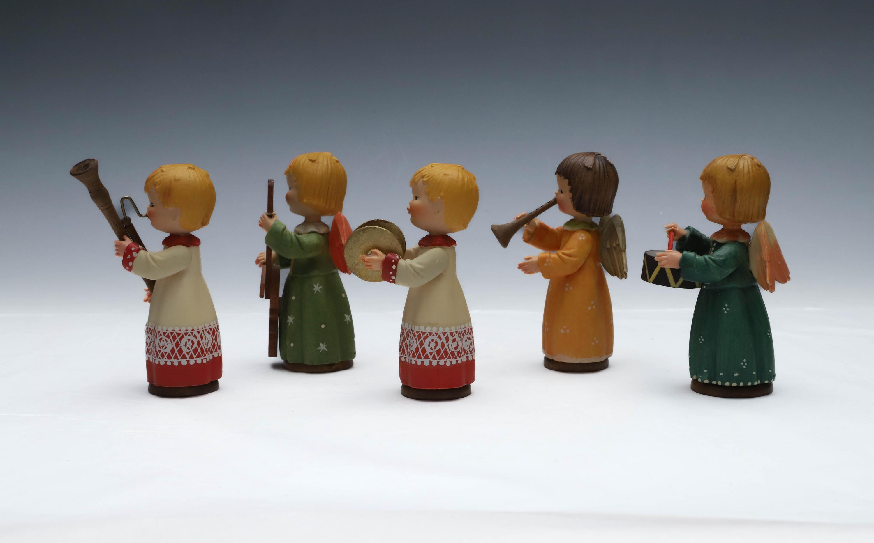 ANRI Musician Figurines Set of 5. - Etsy