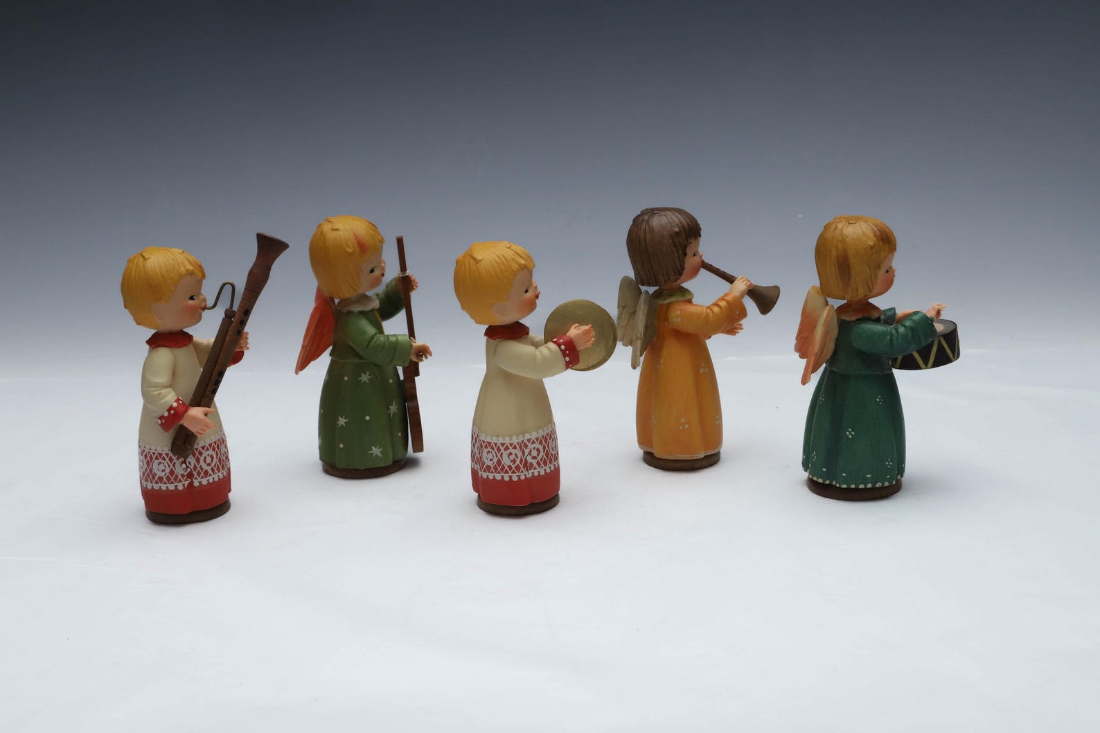 ANRI Musician Figurines Set of 5. - Etsy