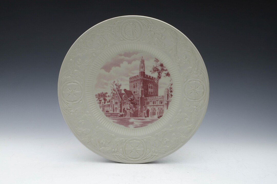 Duke University Wedgwood Vintage Collector Plate Kilgo Dormitory 1928 ...