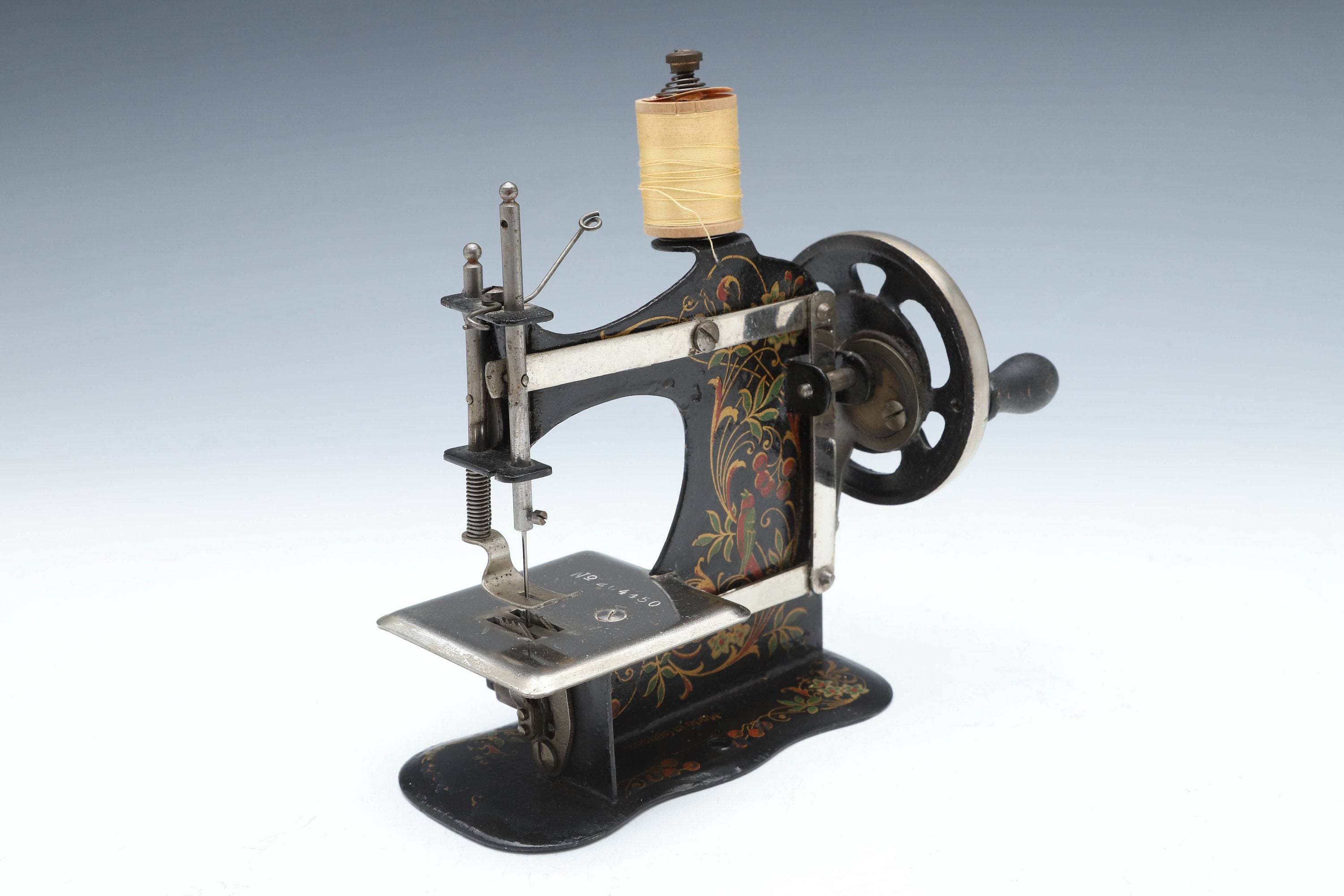 Antique Sewing Machine Toy by Muller No 4 Made in Germany With Clamp ...